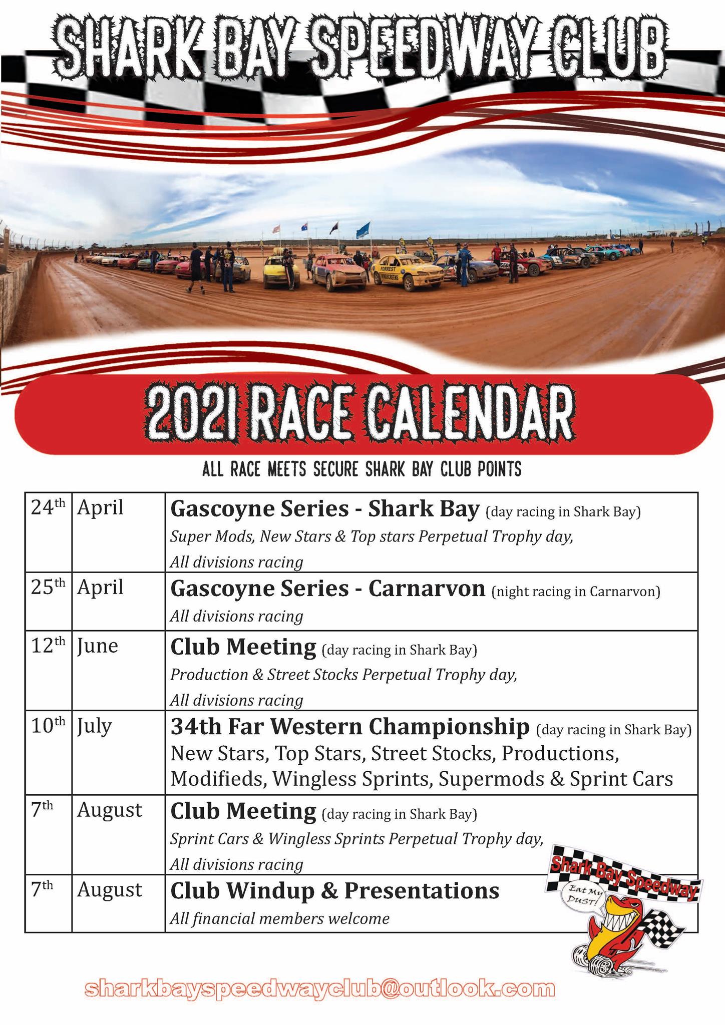 Shark Bay Speedway - Speedway Australia